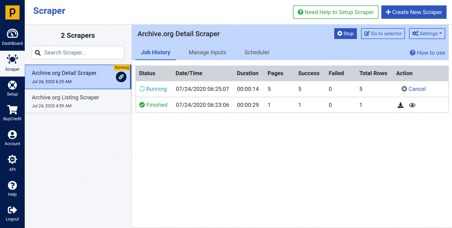 How to Easily Scrape Books and Other Media from Archive.org - ProWebScraper