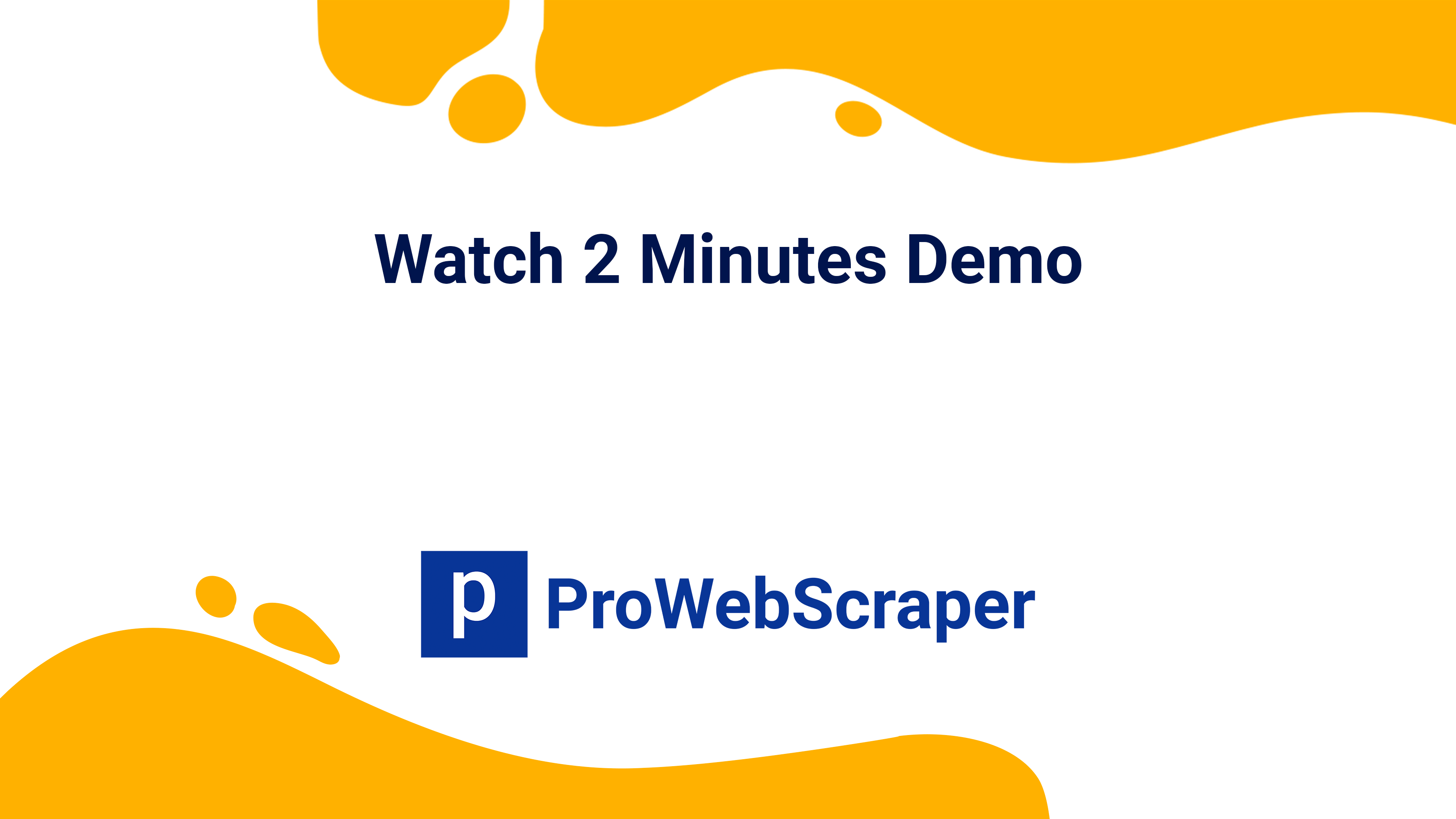 Tell Us About Your Web Scraping Requirements